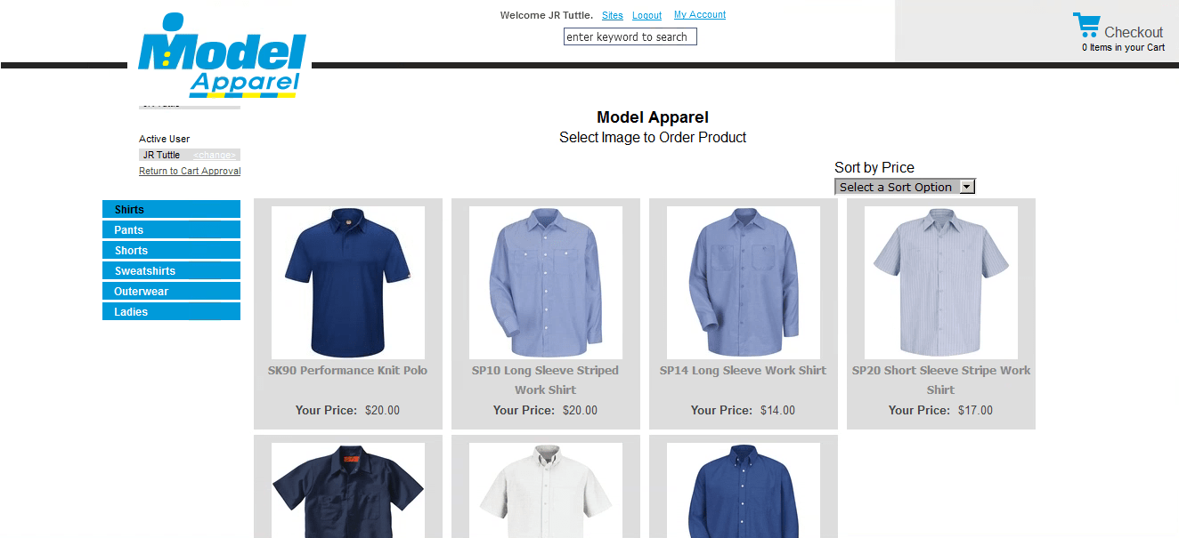 Schedule a private uniform store demo I Model Apparel